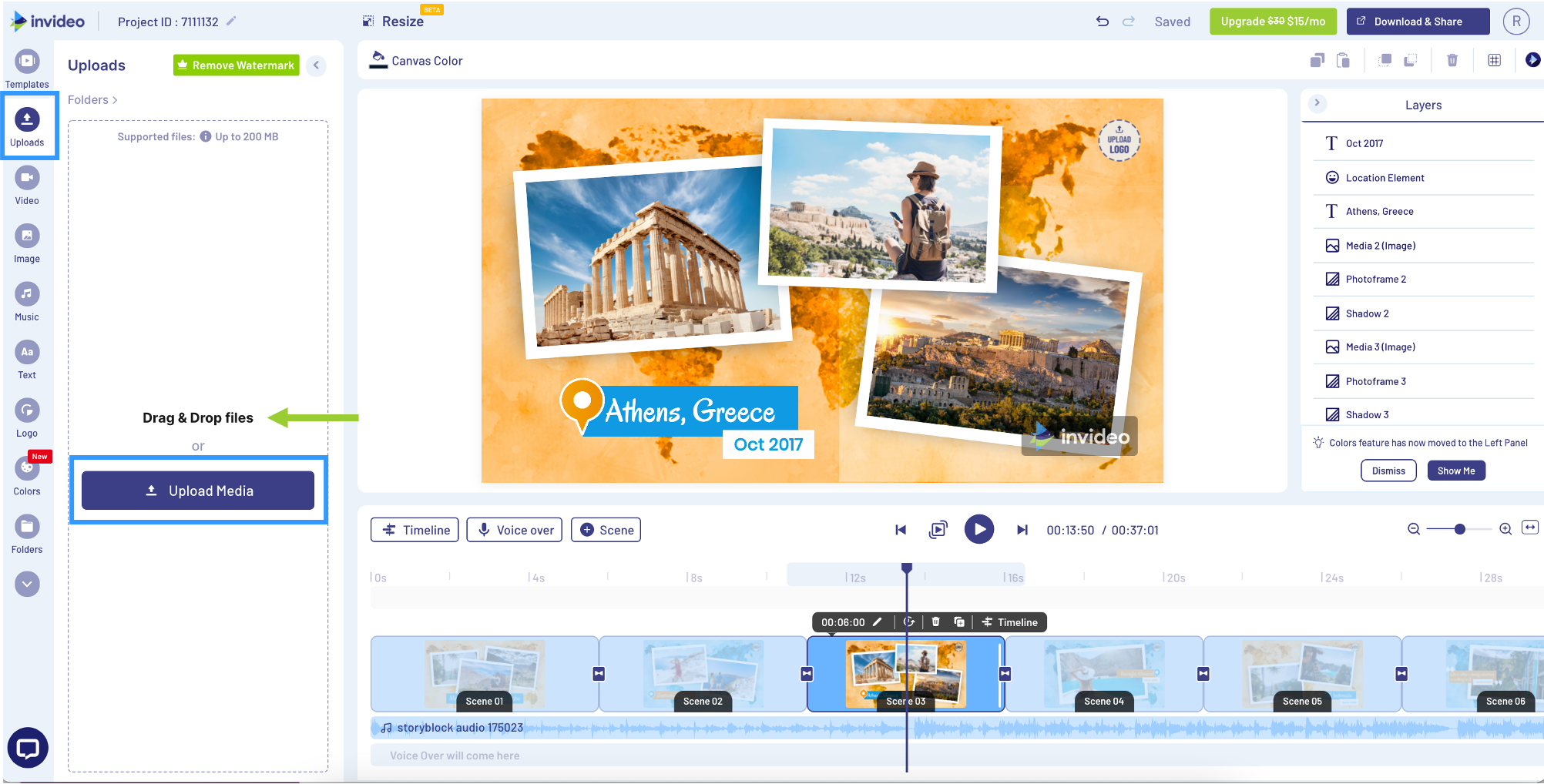 How to make a slideshow with music