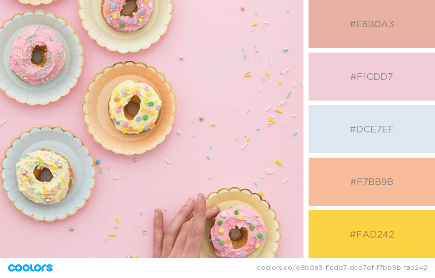 Como, por que e quando usar a paleta de cores pastéis para sua marca ...